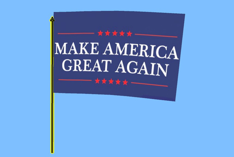 Second Life Marketplace - MAGA Flagpole-Standard